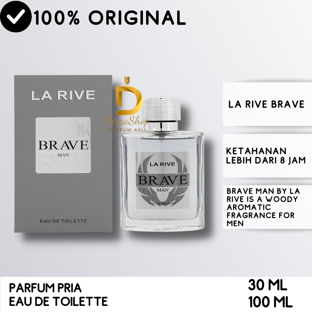 Jual Parfum Original La Rive Brave For Men EDT 100ml | Shopee Indonesia