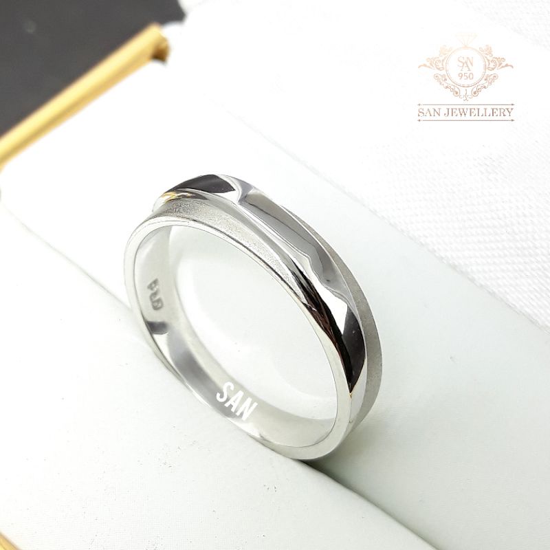 Jual [P24] Cincin Palladium Pria Elegan – Pilihan Perak 950, Platinum ...