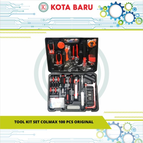 Jual TOOL KIT SET COLMAX 100 PCS ORIGINAL | Shopee Indonesia