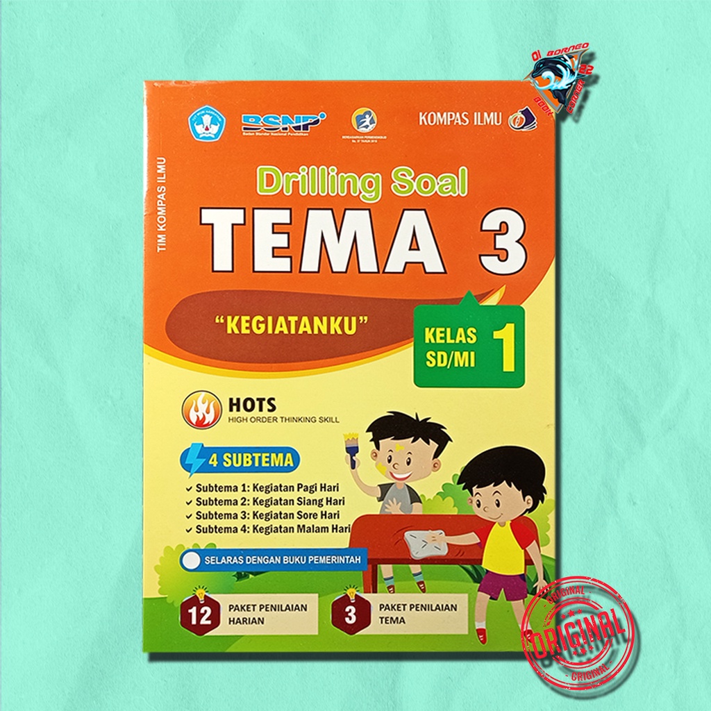 Jual Buku sekolah DRILLING SOAL KELAS 1 SD/MI TEMA 3 | Shopee Indonesia