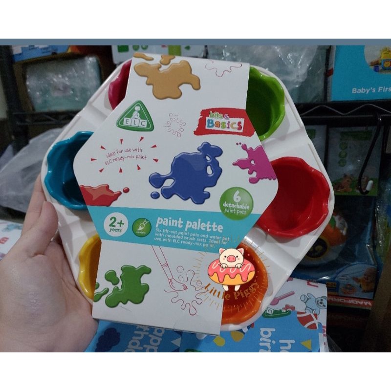 Jual ELC paint pallete / tray cat gambar mewarnai | Shopee Indonesia