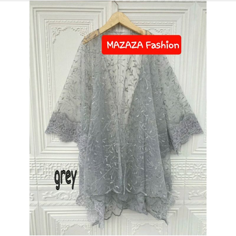 Jual ( kode : RENDA ) CARDIGAN BRUKAT / OUTER KEBAYA MODERN / CAPE ...