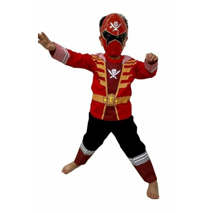 Jual Kostum baju anak power rangers samurai Merah | Shopee Indonesia