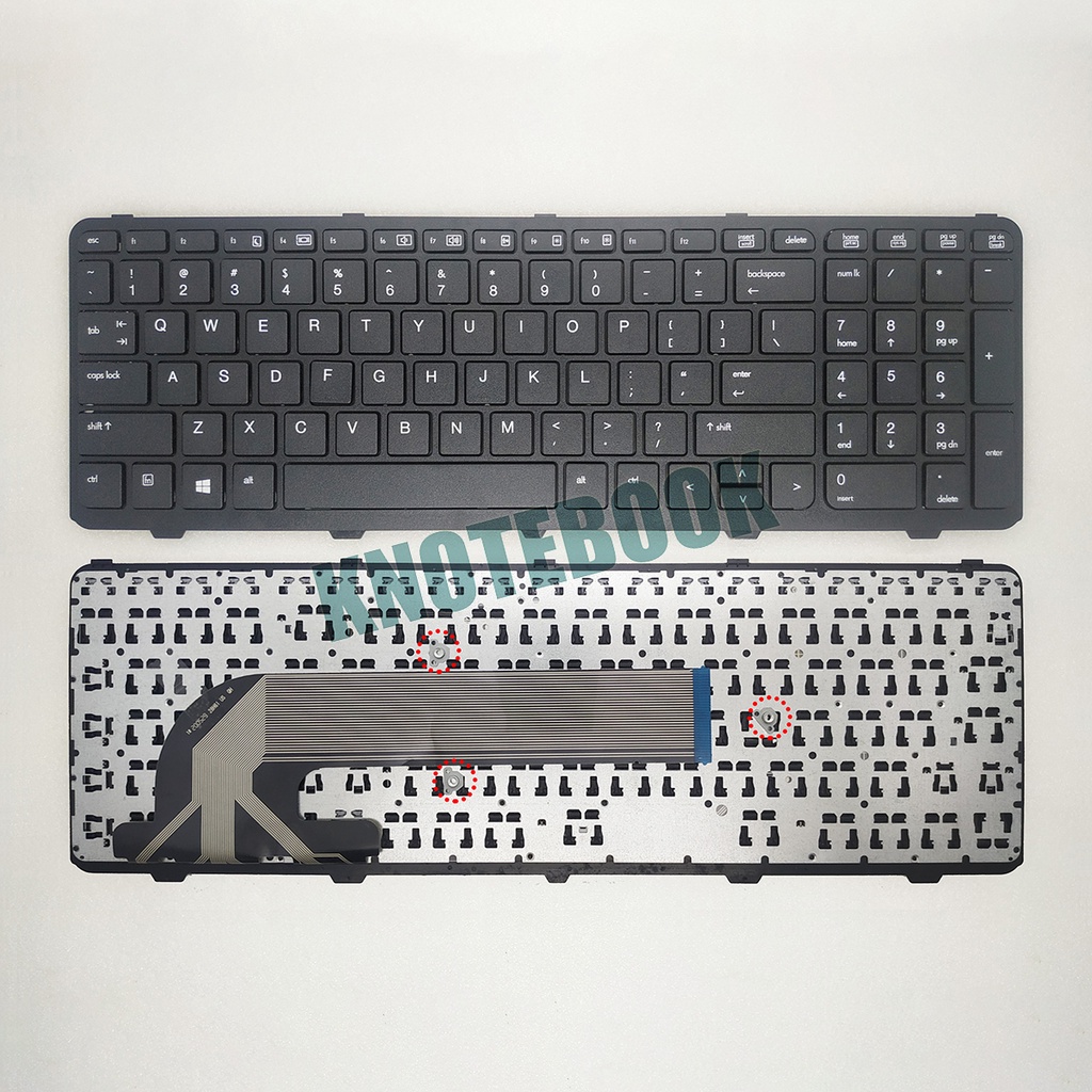 Jual Keyboard HP Probook 450 G0 450 G1 450 G2 455 G1 455 G2 Black Frame | Shopee Indonesia