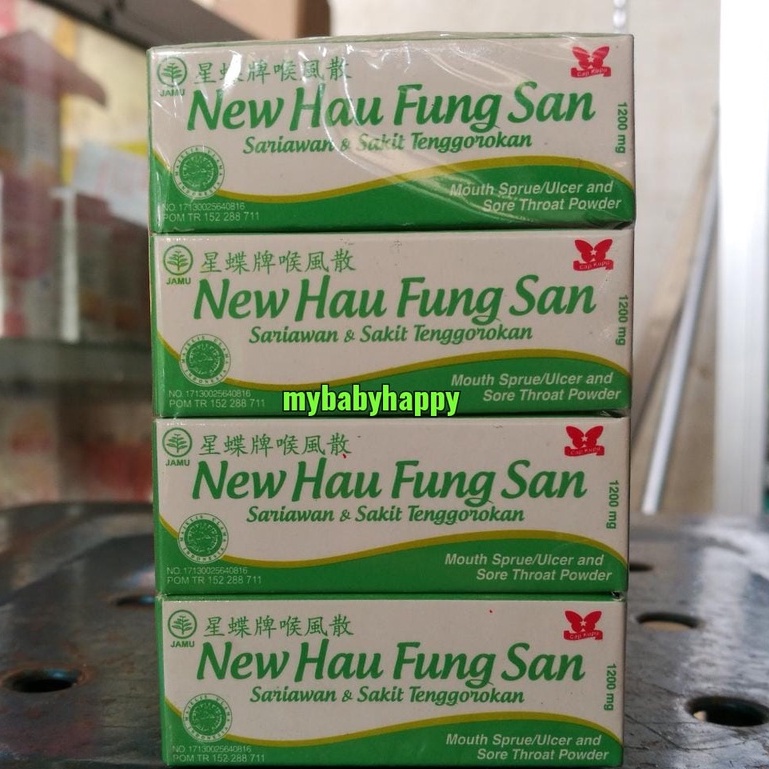 Jual NEW HAU FUNG SAN OBAT SARIAWAN DAN SAKIT TENGGOROKAN | Shopee ...
