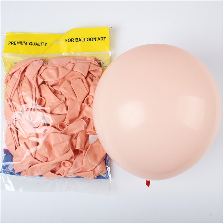 Jual Balon latex Macaron 12 inch 1 pack isi 100 PCS / Balon Pastel ...