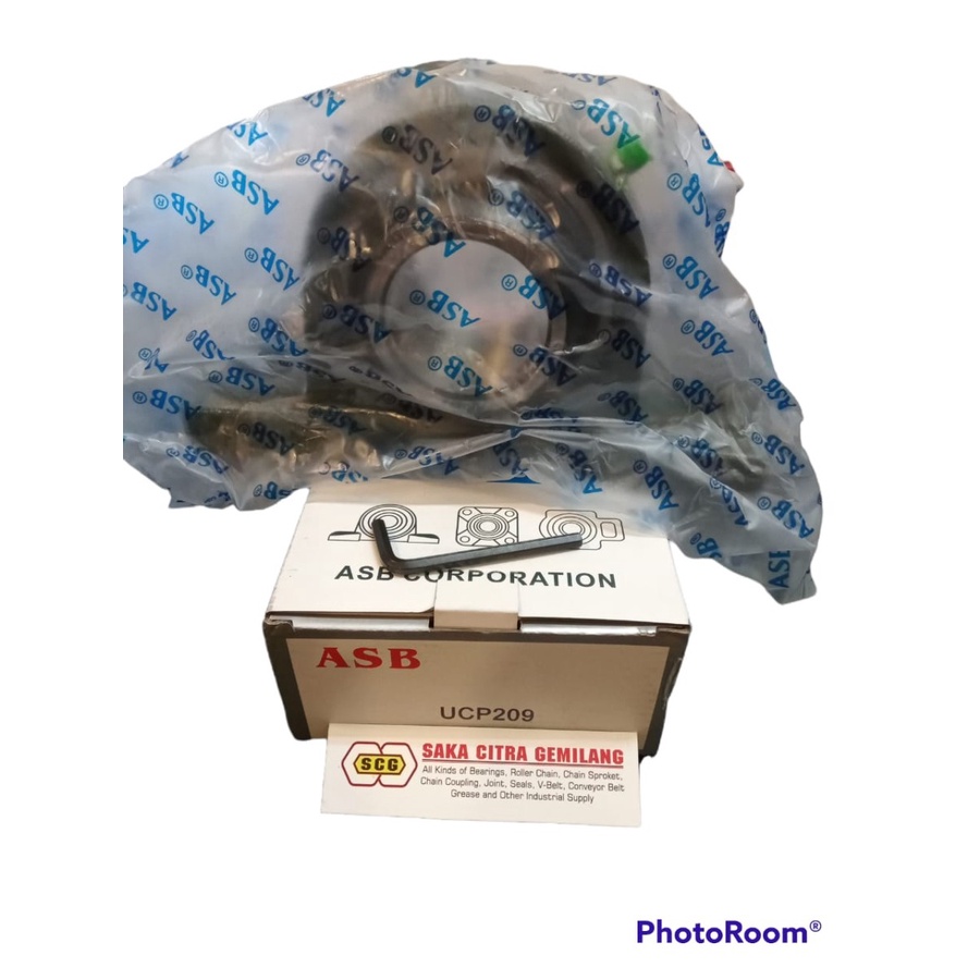 Jual PILLOW BLOCK BEARING UCP 209 MERK ASB | Shopee Indonesia