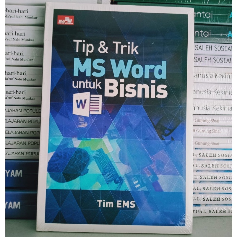 Jual BUKU TIP & TRIK MS WORD UNTUK BISNIS TIM EMS | Shopee Indonesia