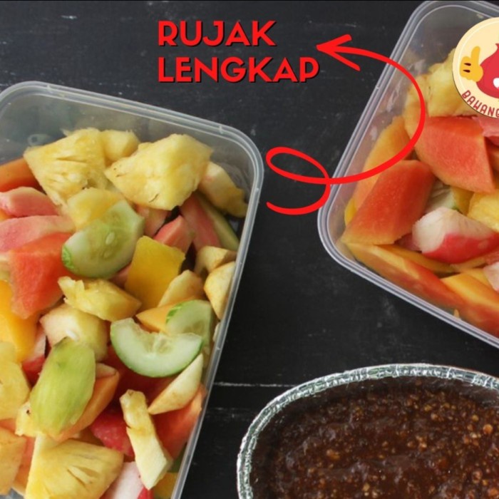 Jual Rujak Buah Lengkap Fresh/ Box - Sayursegarinstan | Shopee Indonesia