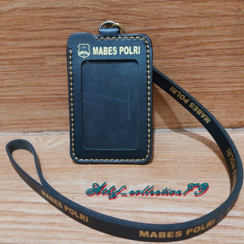 Jual Tempat Id Card Mabes Polri Kulit Holder Id Card Kulit Mabes Polri ...