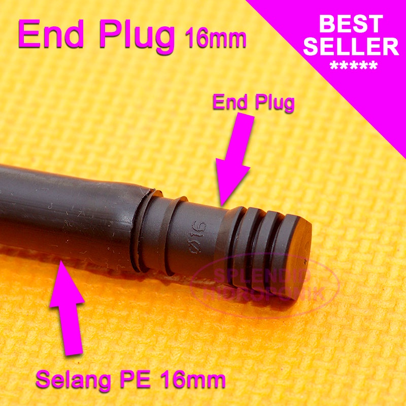 Jual End Plug Pembuntu Selang PE 16mm | Shopee Indonesia