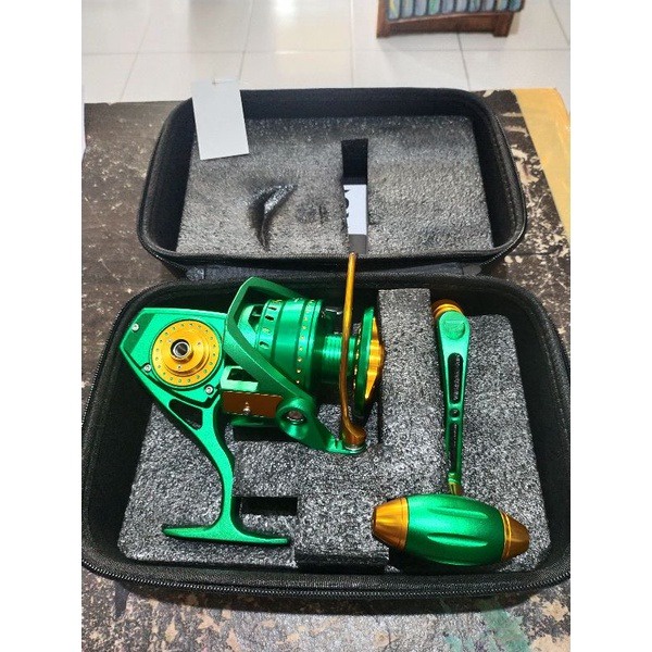 Jual Reel Ajiking Rome X 6000 dan 10000 Max drag 40kg | Shopee Indonesia