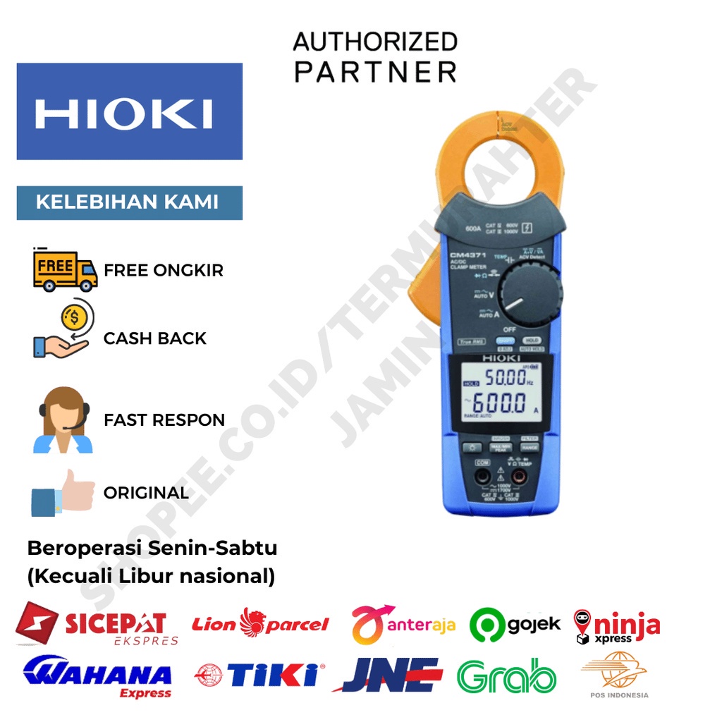 Jual AC DC Clamp Meter Hioki CM4371 | Shopee Indonesia