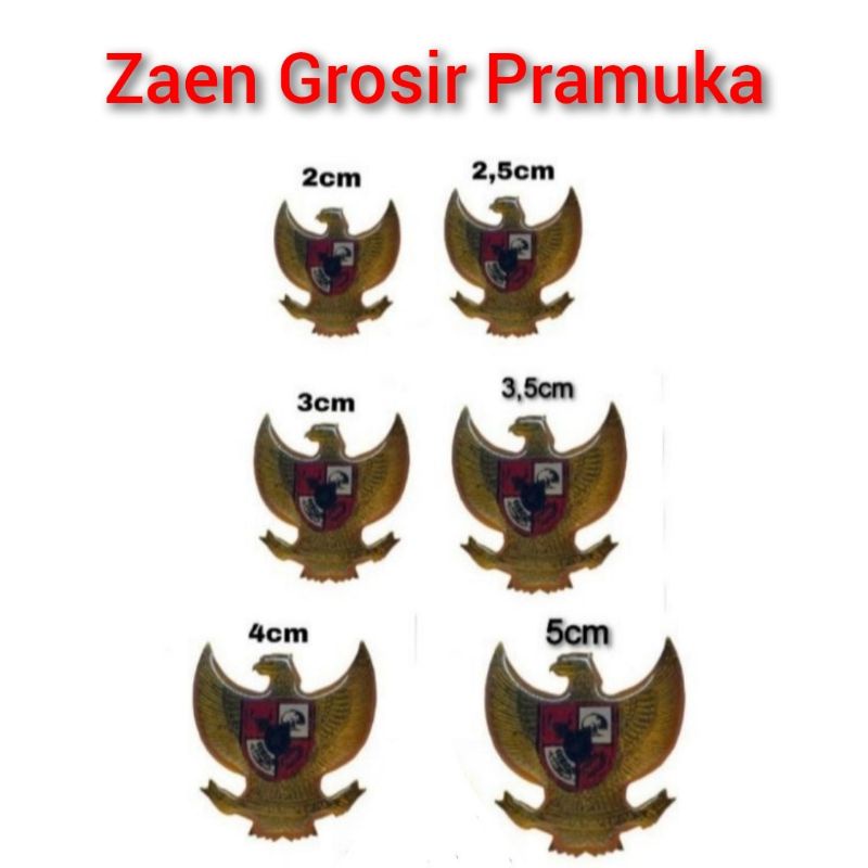 Jual PIN PECI PASKIBRA PIN GARUDA | Shopee Indonesia
