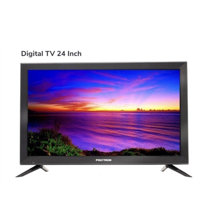 Jual TV LED Digital Polytron 24 inch. PLD-24V0853/1853 DVB-T2 | Shopee ...