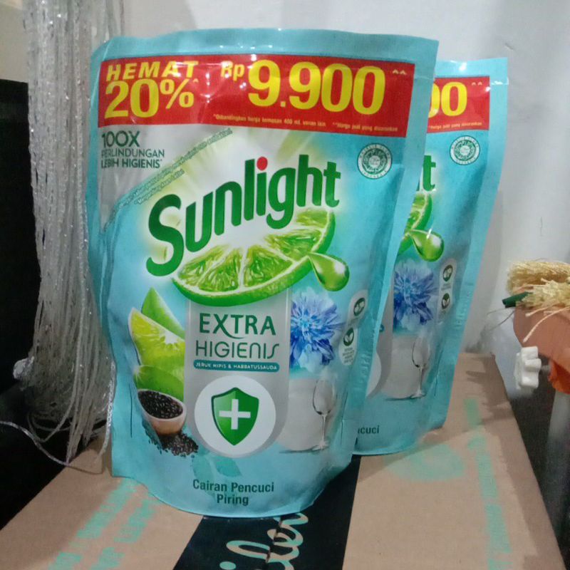 Jual SUNLIGHT SABUN / CAIRAN PENCUCI PIRING 450ML | Shopee Indonesia