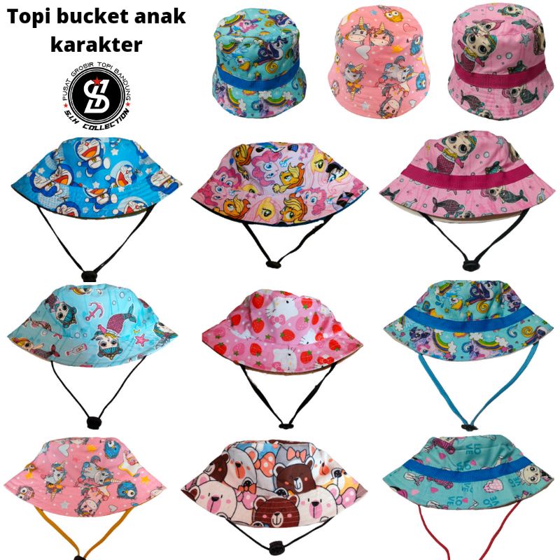 Jual Bucket Hat Anak Model Karakter | Shopee Indonesia