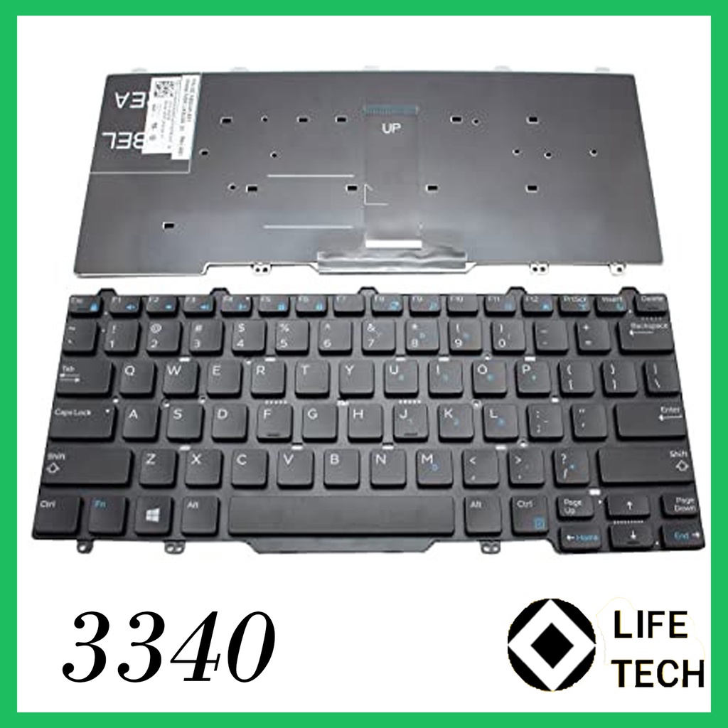 Jual Keyboard Laptop DELL Compatible for Dell Latitude 3340 3350 E3340 ...
