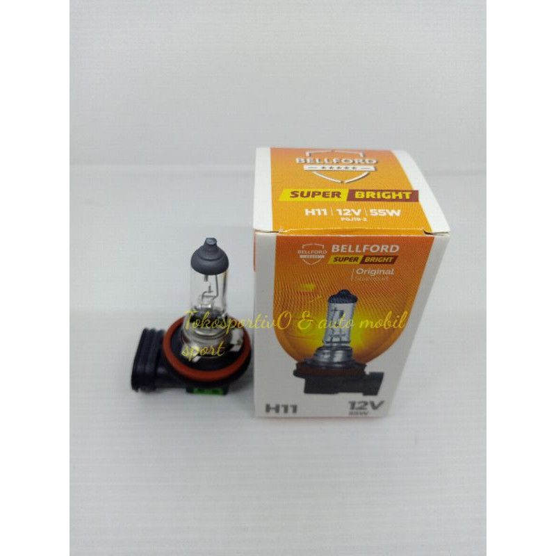 Jual Lampu bohlam h11 12v55w original Made in Jerman h11 standart ...