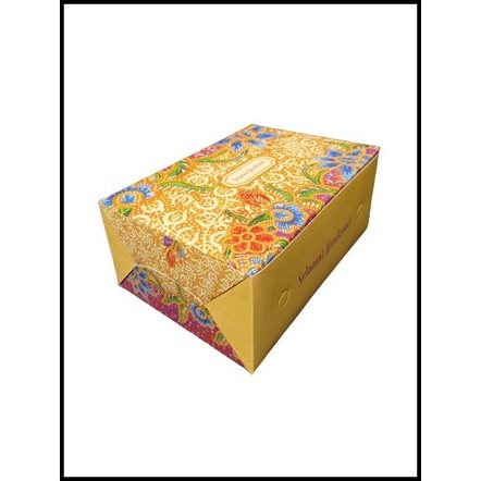 Jual Dus Snack / Box Snack Motif Batik Kuning Isi 100Pcs | Shopee Indonesia