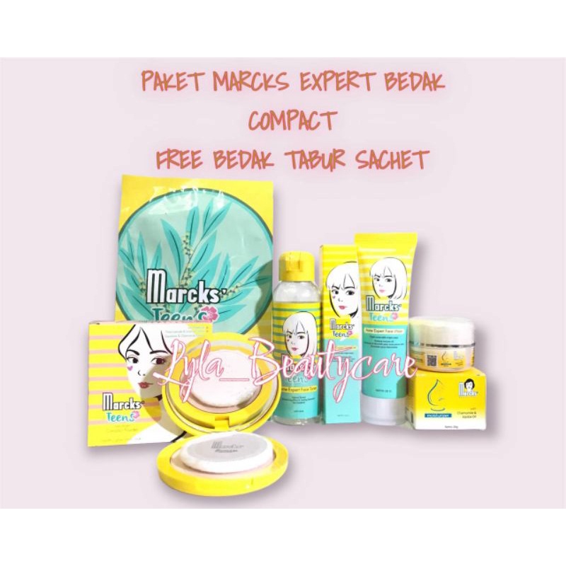 Jual MARCKS PAKET LENGKAP ACNE EXPERT | untuk kulit berjerawat sedang ...