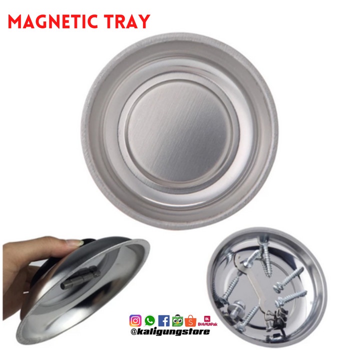 Jual DZT Magnetic Tray Tempat wadah mangkok magnet tools baut repair ...