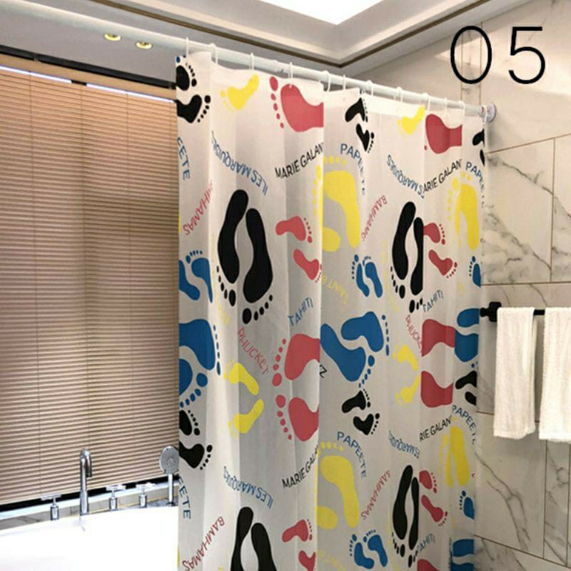 Jual TIRAI KAMAR MANDI PVC PREMIUM - PLASTIK PEMBATAS GORDYN GORDEN ...