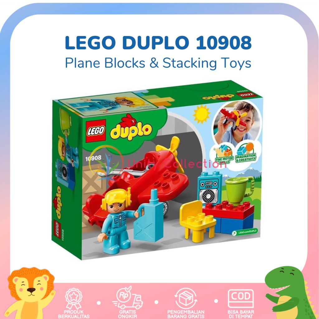 Jual Lego Duplo Plane (10908) | Shopee Indonesia