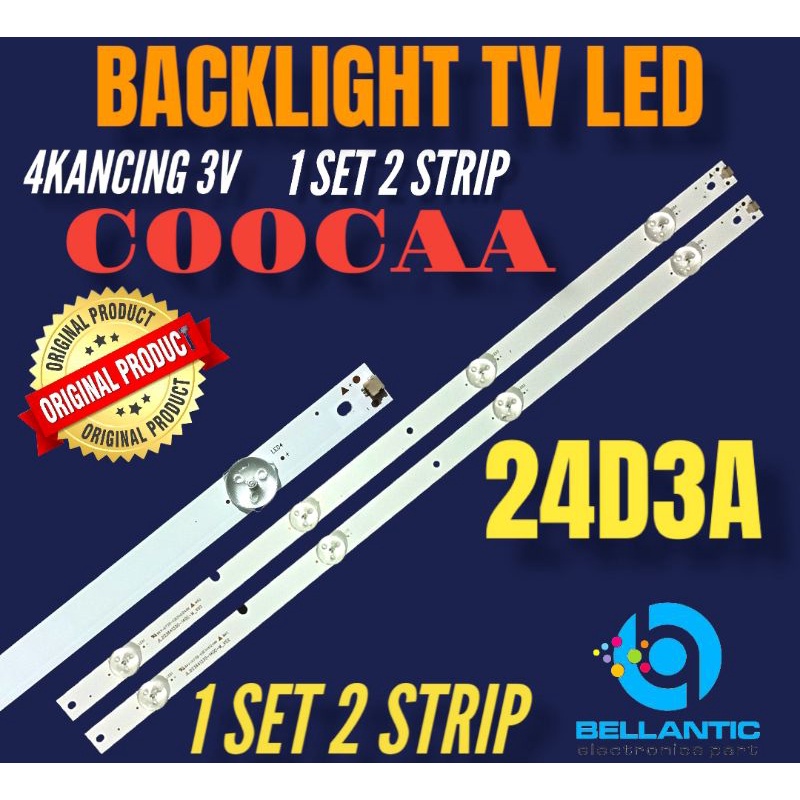 Jual BACKLIGHT TV LED COOCAA 24 INCH 24D3A BACKLIGHT 24INCH | Shopee Indonesia