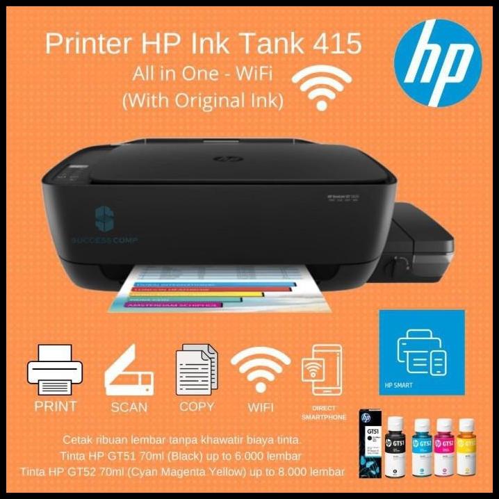 Jual Printer Hp Ink Tank 415 All-In-One / Print, Scan, Copy, Wireless ...