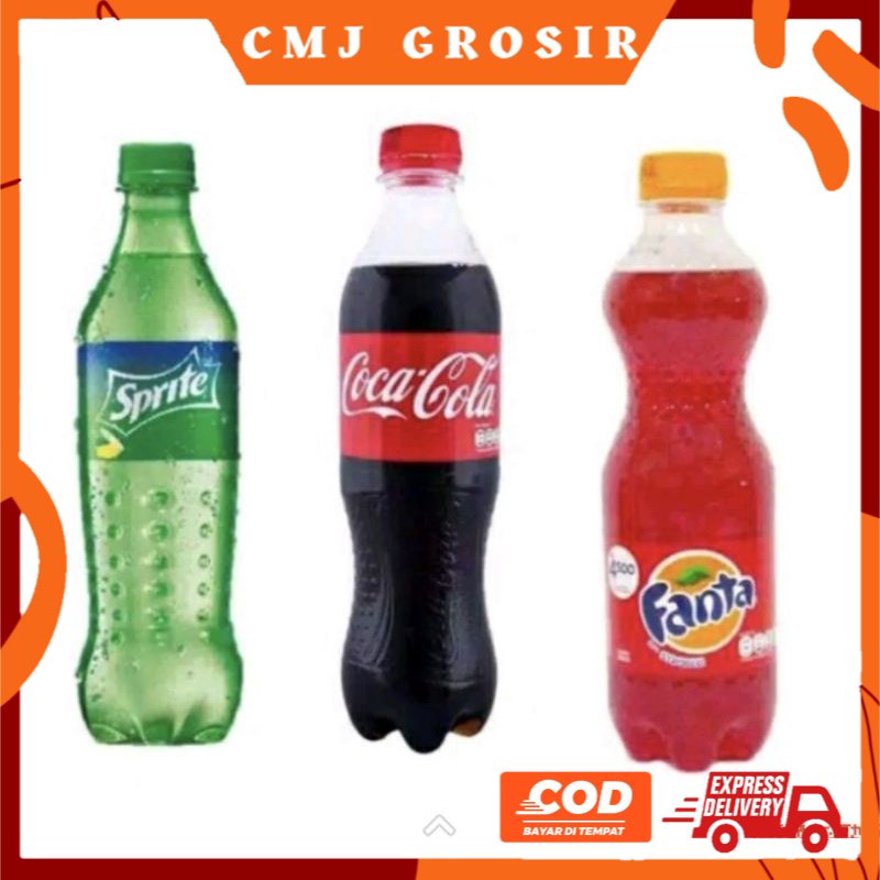 Jual SPRITE | FANTA | COCA COLA 5000 MINUMAN BOTOL BERKARBONASI NETTO 390 ML | Shopee Indonesia