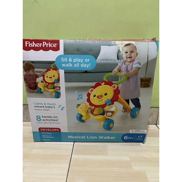 Jual Fisher Price Lion Walker | Shopee Indonesia