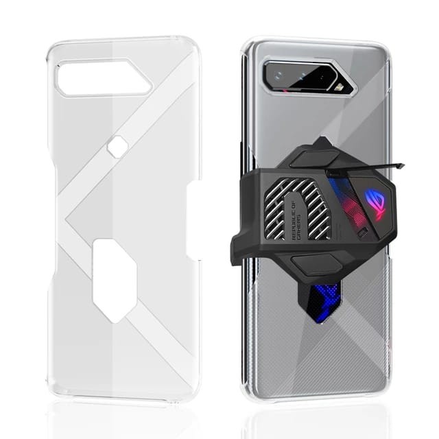 Jual Asus Rog Phone 5 Clear Case Compatible Aeroactive Cooler Asli ...