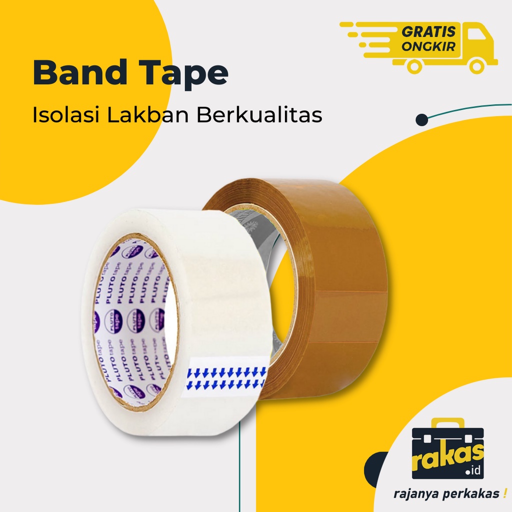 Jual Band Tape Isolasi Lakban Berkualitas | Shopee Indonesia