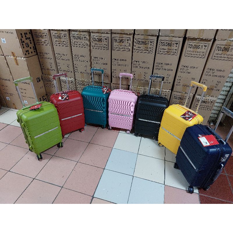 Jual Koper polo classic 10099/98019 ukuran 20inch anti pecah Tsa lock ...