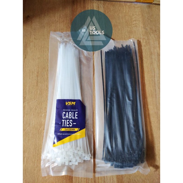 Jual Kabel Ties 250 mm Kabel Tis Cable Ties Tali Ties 25 cm isi 100 pcs | Shopee Indonesia