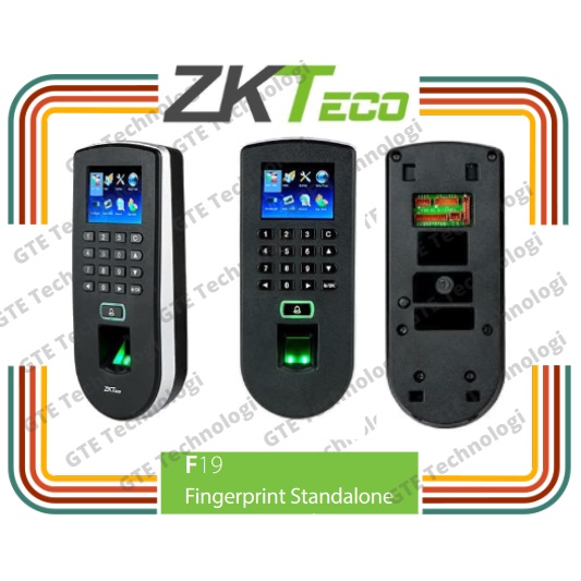 Jual Mesin Absensi Fingerprint Standalone Access Control ZKTeco F19 ... Jual Mesin Absensi Fingerprint Standalone Access Control ZKTeco F19 ...