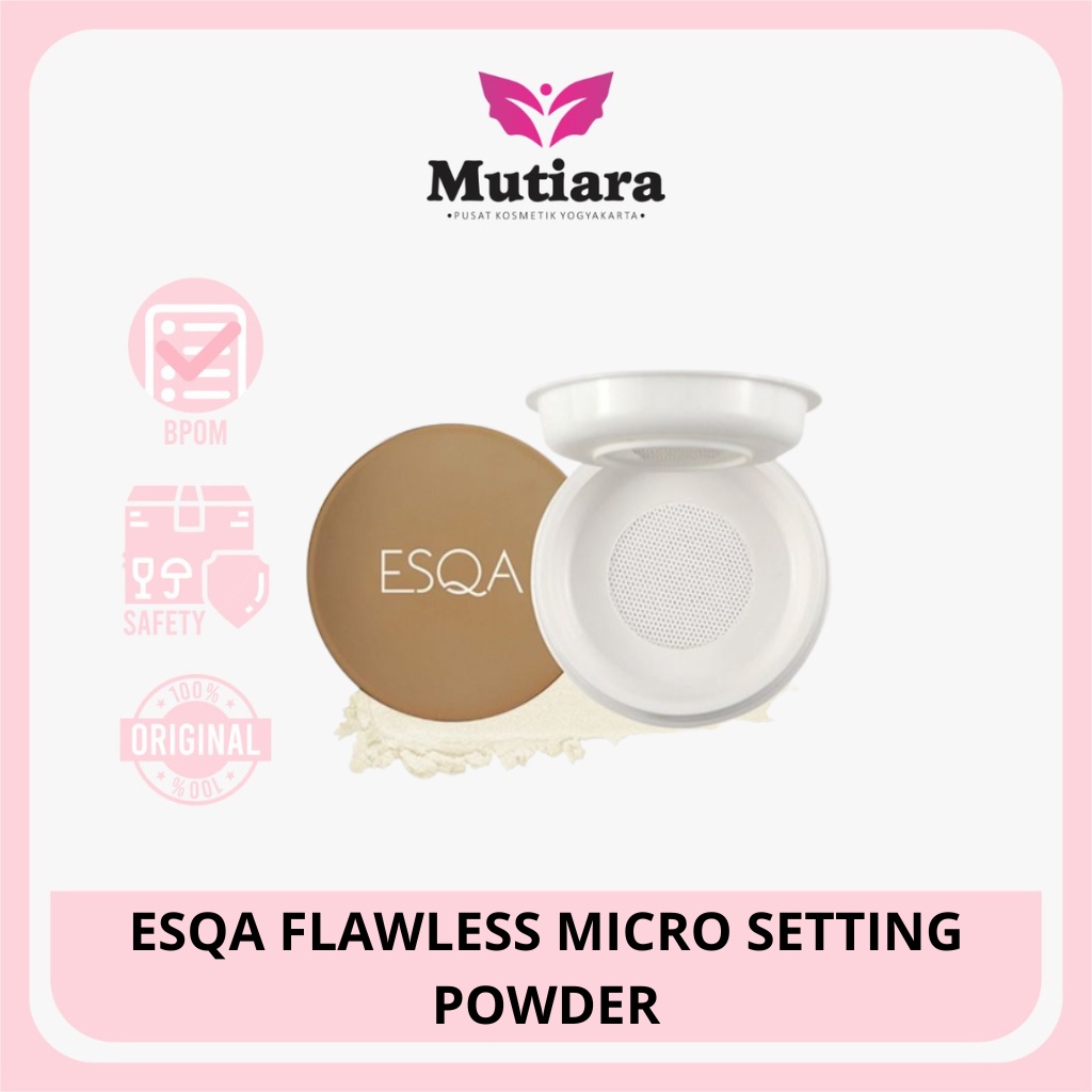 Jual ESQA FLAWLESS MICRO SETTING POWDER | Shopee Indonesia