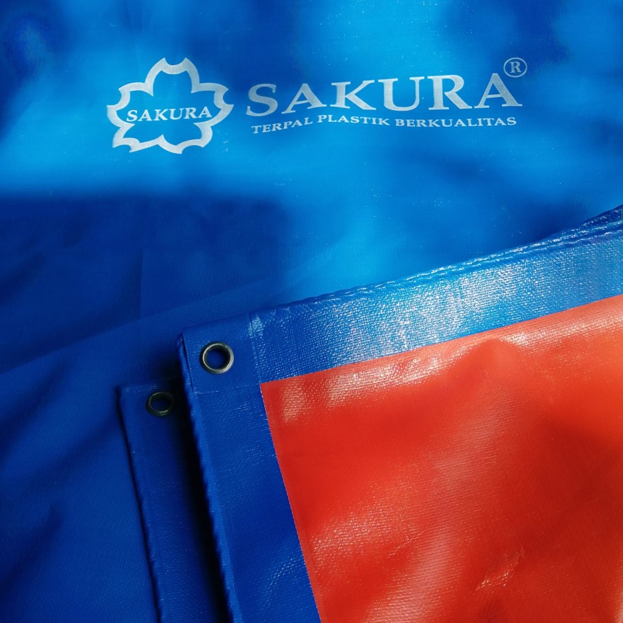 Jual Terpal Plastik A12 Sakura | Ukuran 10x10 Meter | Shopee Indonesia