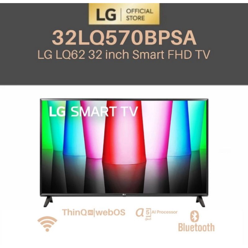 Jual LG Smart LED TV 32 Inch FHD - 32LQ570BPSA (2022 Model) | Shopee ...