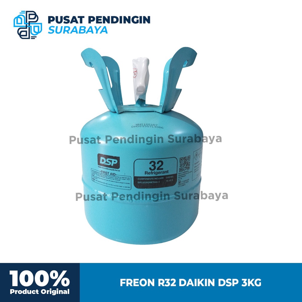 Jual FREON R32 DAIKIN DSP 3KG - FREON AC DAIKIN R32 | Shopee Indonesia