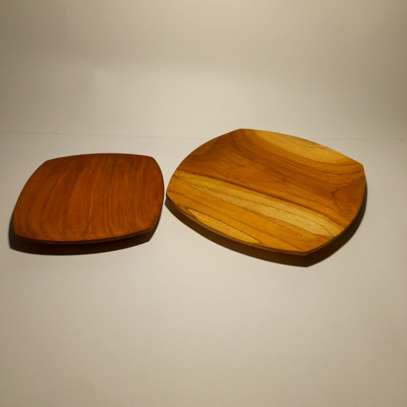 Jual Piring kayu jati (kotak) | Shopee Indonesia