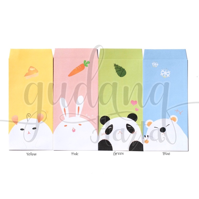 Jual Kertas Surat Dan Amplop Motif Panda Letter Paper Motif Hewan ...