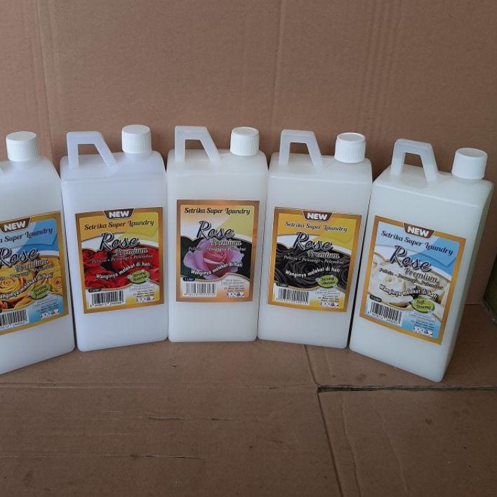 Jual Paket 5 Pcs Pewangi Pakaian Pelicin Setrika Rose Premium Super ...