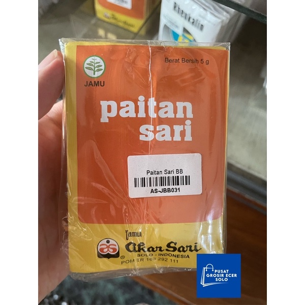 Jual Obat Jamu Tradisional Untuk Gatal & Bisul - Paitan Sari | Shopee ...