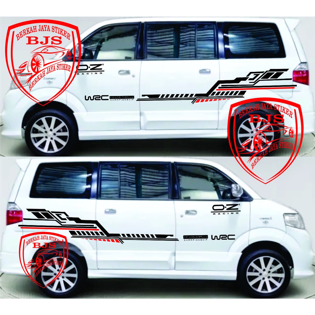 Jual Cutting stiker mobil suzuki apv terbaru sticker list apv grand max ...