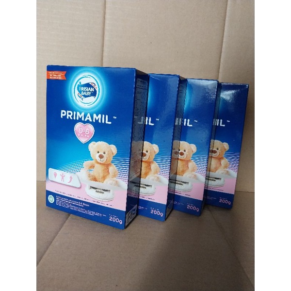Jual PRIMAMIL 0-6 BULAN 800GR KEMASAN (200gr x 4) EXP 2025 | Shopee ...