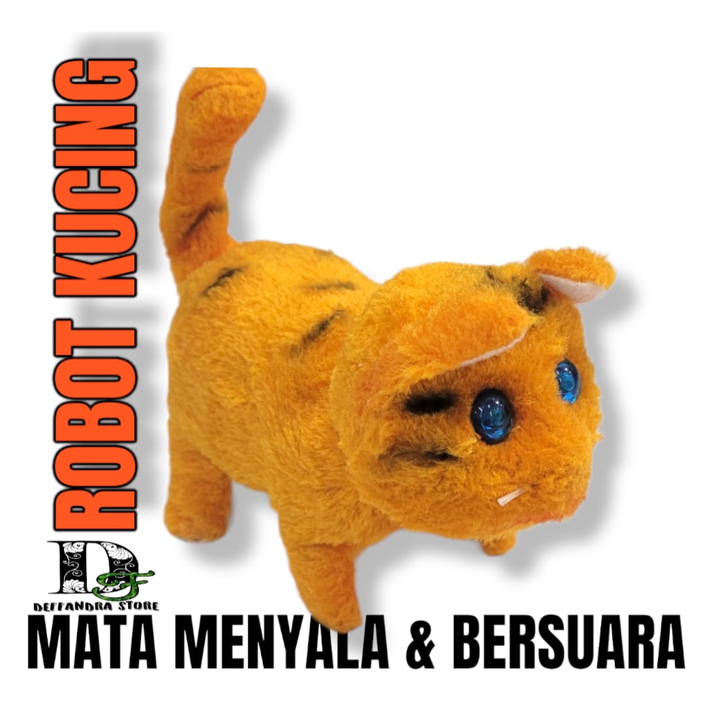 Jual Robot Kucing B/O Mainan Anak Cewek dan Cowok Kucing Berjalan dan ...