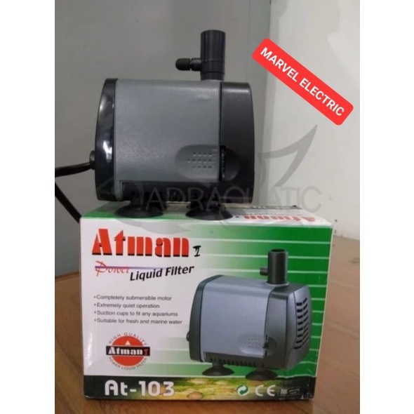 Jual Pompa Aquarium Celup Atman AT-103 Atman Water Head Water pump ...