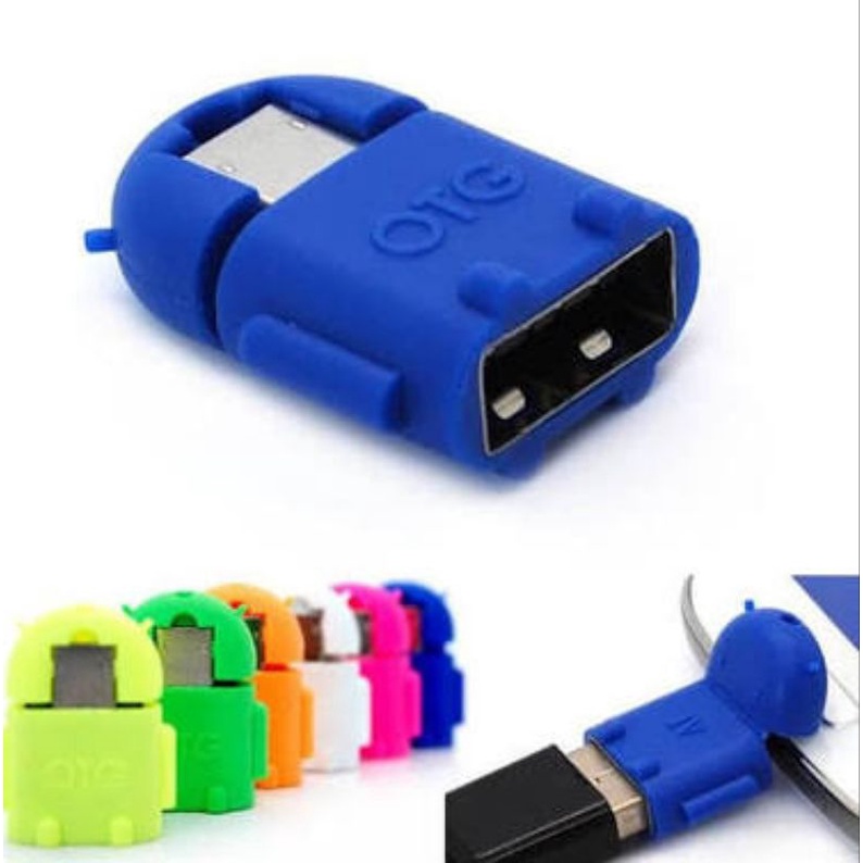 Jual OTG MICRO USB (BENTUK ROBOT) | Shopee Indonesia